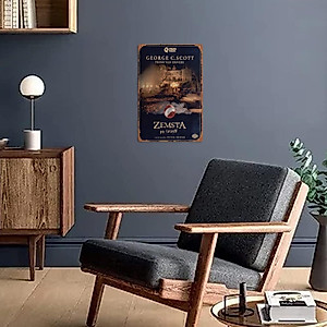 The Changeling Professional Tin Poster- Ideal Wall Decor for Bars, Cafes, Offices, Restaurants, Homes, Gardens, Shops, Clubs - 12 X 8 Inches