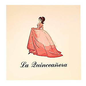 iGifts And Cards Happy La Quinceañera 3D Pop Up Greeting Card - 15th Birthday, Grace, Pink Party, Feliz Quince, Gift, Rose, Unique Special Dance, Congratulations, Fancy Dress, Celebration, Birthday