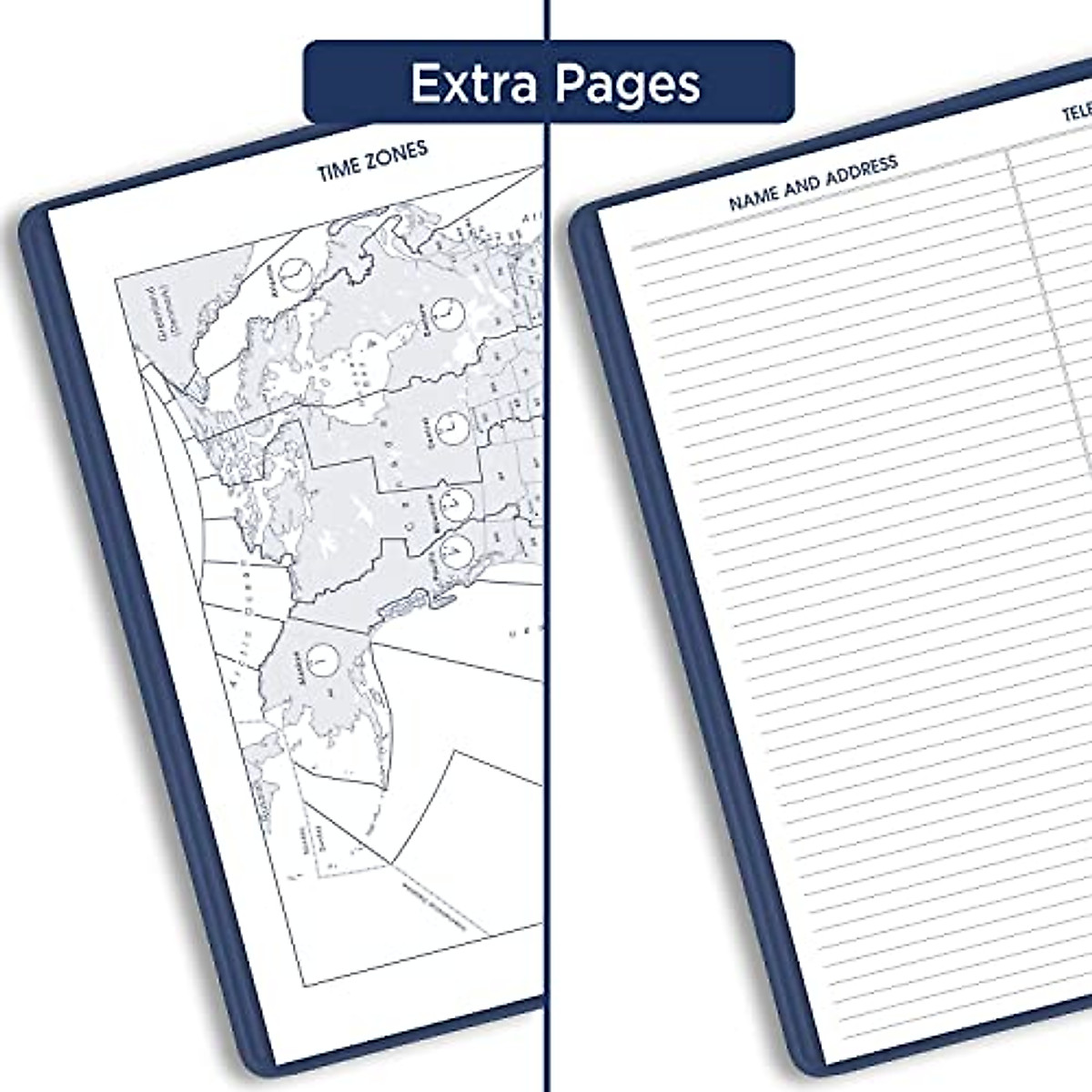 AT-A-GLANCE 2023 Weekly Planner, Quarter-Hourly Appointment Book, 8-1/4" x 11", Large, Fashion Color, Blue (7094020)