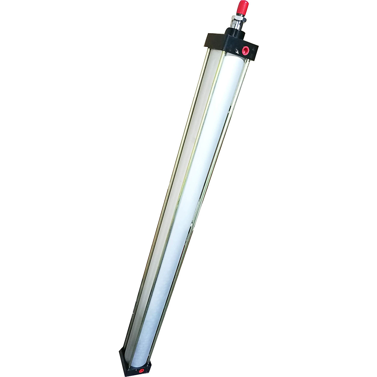 INTBUYING Air Cylinder Pneumatic Buffer Standard Cylinder Aluminum Alloy Magnetic Rod Dual Action Single Rod- SC 80 x 1000 PT Bore:3" Stroke:40"