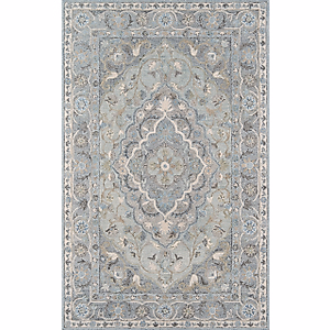 Momeni Tangier Area Rug, 3'6" X 5'6", Blue