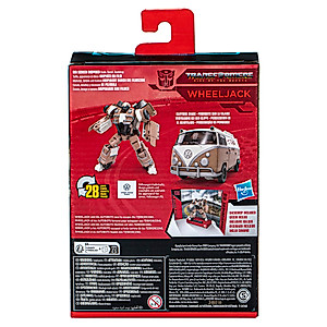 Transformers Toys Studio Series Deluxe Rise of The Beasts 108 Wheeljack, 4.5-inch Converting Action Figure, 8+