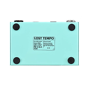 Btuty Effect Pedal Drum & Looper Effector Mini 2-in-1 Looper & Drum Machine Double Footswitch Looper Pedal Looper Guitar Pedal 30 Drums & 4 Loops High Tuner