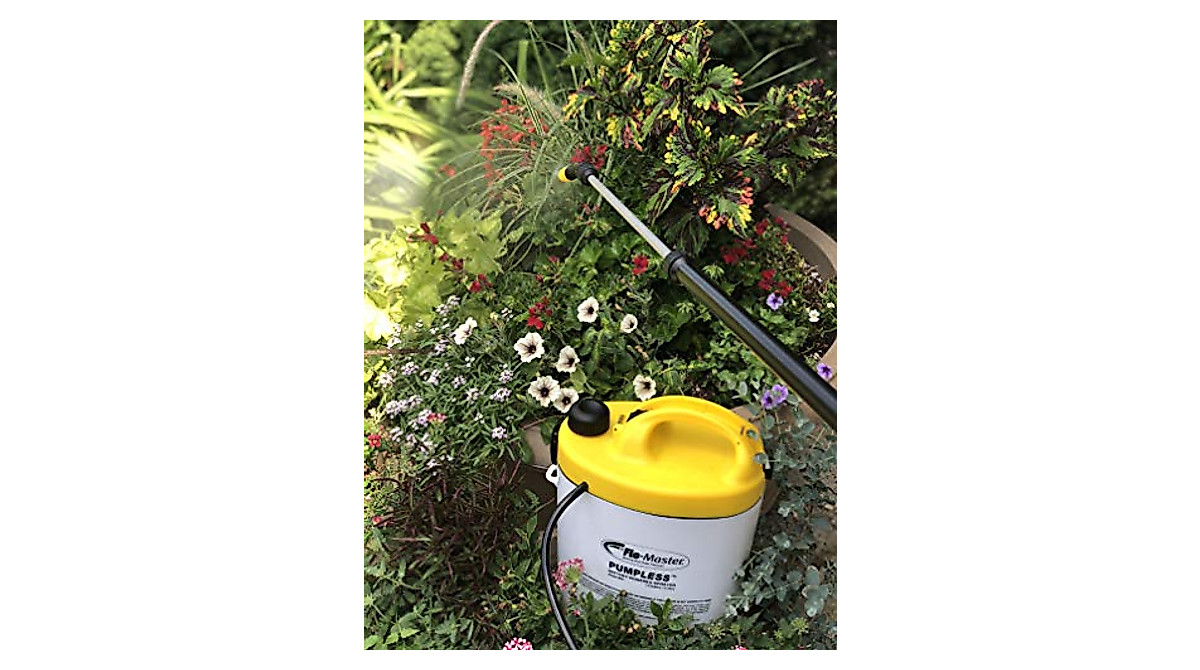 Pumpless Battery Powered Sprayer - Recharge Efficiently