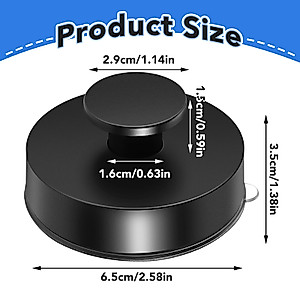 Dntorx Suction Cup Hooks for Shower, 2 Pack Black Shower Hooks Vacuum Suction Hooks Removable and Reusable Towel Hooks Suction Hooks for Shower, Bathroom, Kitchen, Tile, Glass Door, Mirror, Loofah