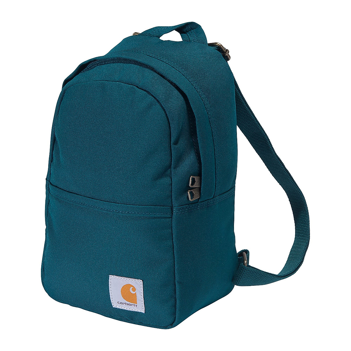 Carhartt Mini Backpack, Everyday Essentials Daypack for Men and Women, Tidal, One Size