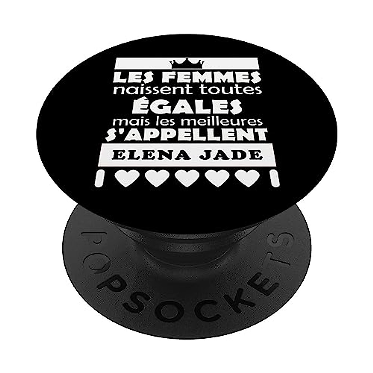 les femmes naissent toutes egales Elena jade PopSockets Swappable PopGrip