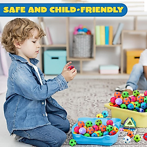 JOYIN 72 Pack Soccer Fidget Spinners, Kids Soccer Party Favors Fidget Toys Bulk, Goodie Bags Stuffers for Birthday Party, Treasure Box Toys for Classroom, School Reward