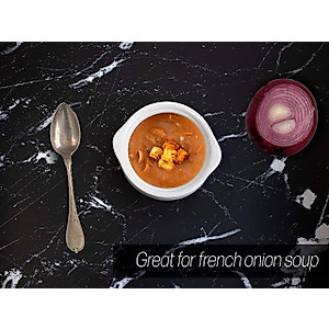 Upper Midland Products 6 Pk 12oz French Onion Soup Crocks Perfect For Onion Soup Stews Casserole Restaurant Style White