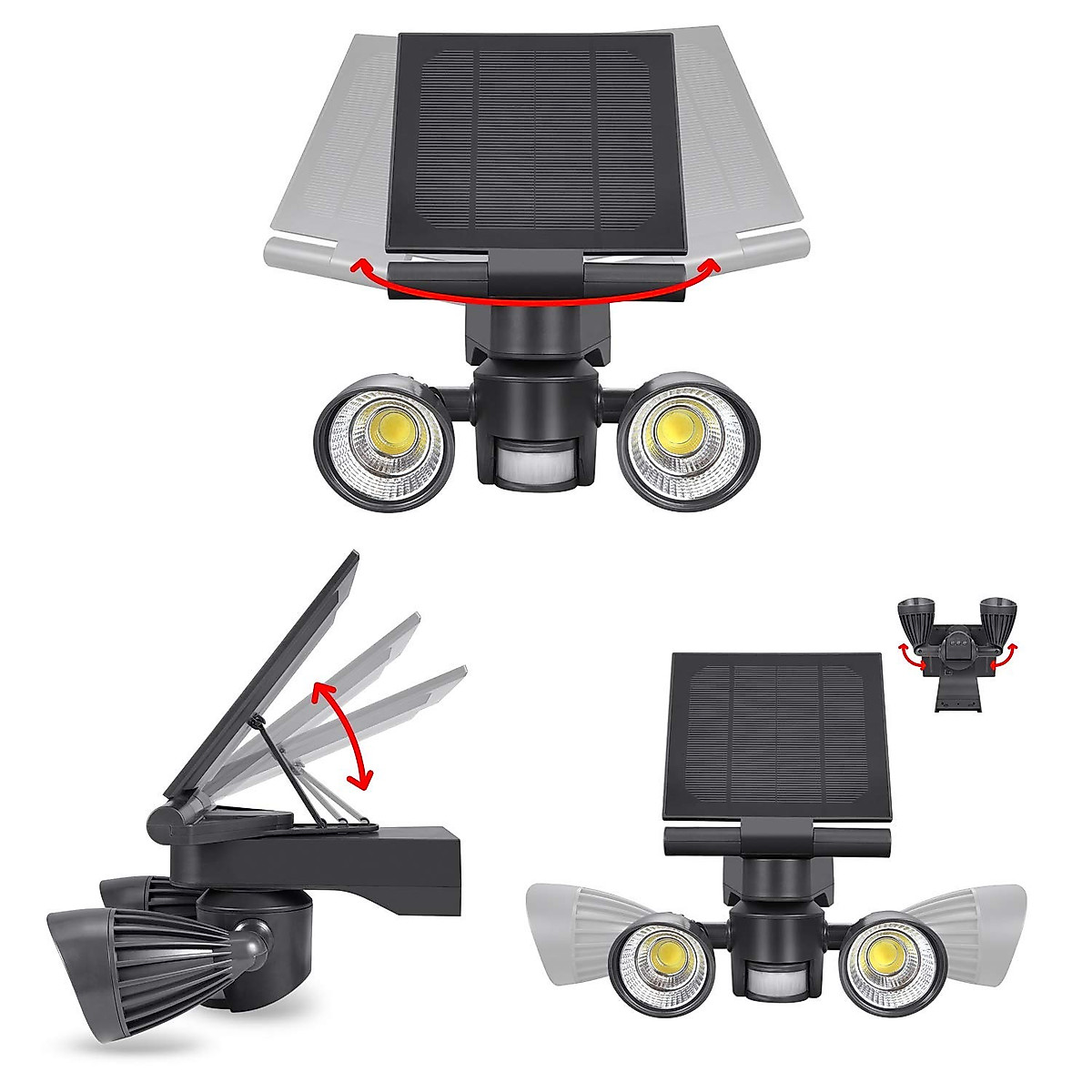 Wasserstein Blink Floodlight & Solar Panel Charger, Motion-Activated for Blink Outdoor & Blink XT2/XT Only