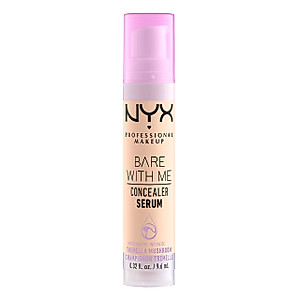 NYX PROFESSIONAL MAKEUP Bare With Me Concealer Serum, Concealer Makeup For Up To 24Hr Hydration - Fair
