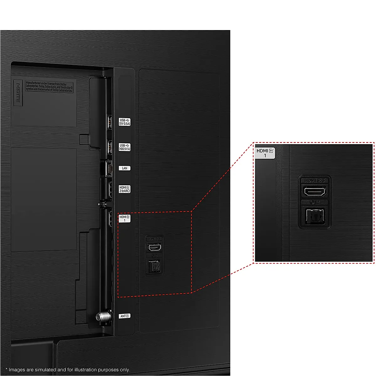 SAMSUNG 75-Inch Class QLED 4K Q60C Series Quantum HDR, Dual LED, Object Tracking Sound Lite, Q-Symphony, Motion Xcelerator, Gaming Hub, Smart TV with Alexa Built-in (QN75Q60C, 2023 Model)