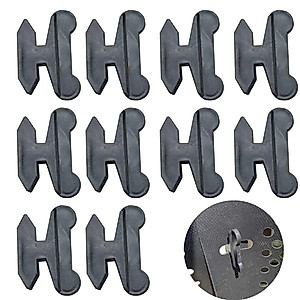 10 Pack Composter Closure Keys Easy to Setup Compost Bin Accessory with Majority Compatible Compost Bins