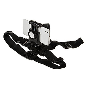 Coreal Mobile Phone Chest Mount Harness Strap Holder Cell Phone Clip Action Camera POV for Samsung iPhone Plus etc