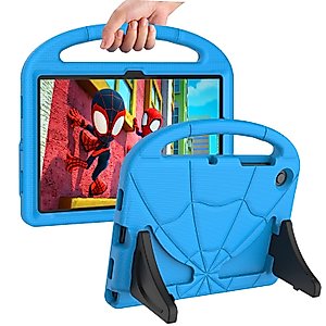 Samsung Galaxy Tab A8 10.5 inch 2022 Case for Kids, DICEKOO Lightweight Shockproof Kid-Proof Cover with Handle Stand for Galaxy Tab A8 10.5” 2022 (SM-X200/X205/X207) - Blue
