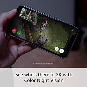 Ring Spotlight Cam Pro, Wired | 3D Motion Detection, Two-Way Talk with Audio+, and Dual-Band Wifi (2022 release) - Black