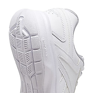 Reebok Women's Walk Ultra 7 DMX Max Shoe, White/Cold Grey/Collegiate Royal, 9.5