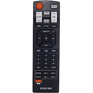 New Replacement Remote Control fit for NB2520A NB2430A NB5541 NB3530A LG Sound bar System