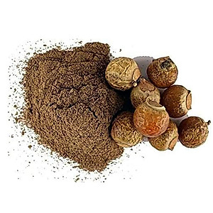 AnNafi® Reetha | Organic Soap Nuts | Aritha/Areetha/Kunkudukaialu | Sapindus used for making Reetha Powder, Ritha Shampoo, Oil | Natural Hair Care & Growth | Organic Laundry Detergent (100grams)