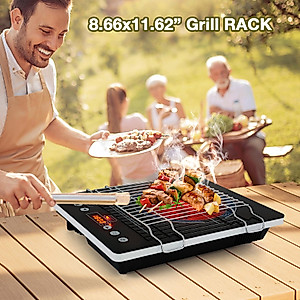 VBGK Cooling Rack,Grill Rack,Heavy Duty Stainless Steel Wire Rack for Baking, Grilling, Roasting, Drying, Nonstick Cooling Rack 11.81"x8.66" Oven & Dishwasher Safe, Compatible with Electric Cooktop