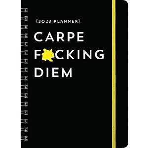2023 Carpe F*cking Diem Planner: 17-Month Weekly Organizer with Stickers to Get Shit Done Monthly (AUGUST 2022-DECEMBER 2023) (Calendars & Gifts to Swear By)