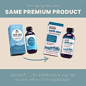 Four Leaf Rover: Safe-Sea Premium Fatty Acids - Omega-3 for Dogs - New Zealand Green-Lipped Mussel Oil for Joint Support - 11 to 45 Day Supply, Depending on Dog’s Weight - Vet Formulated