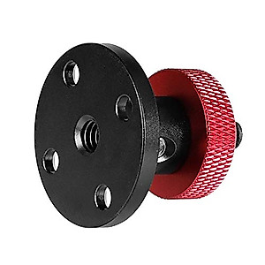 CAMVATE 1/4"-20 Male Thread Screw Mount for Supporting Wall-Mounted Accessory - 2164