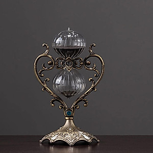 FEMUN,Hourglass,Timer,Sand Timer,Timer for Kids,Bookshelf Decor,Desk Decorations,Hour Glasses with Sand 60 Minutes,Hour Glasses with Sand 30 Minutes,Home Decor,Birthday Gifts for Women,rotatable