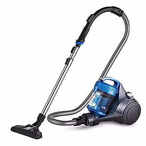 eureka WhirlWind Bagless Canister Vacuum Cleaner, Lightweight Vac for Carpets and Hard Floors, Blue