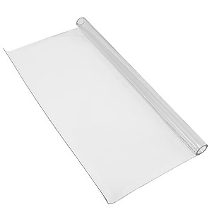 VEVOR Clear Desk Cover Protector, 24 x 60 inch, 1.5 mm Thick Plastic Clear Desk Pad Mat, Rectangle Waterproof Table Top Protector, Scratch Proof and Easy Cleaning for Office Dresser Night Stand