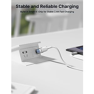 JSAUX USB Data Blocker, (4-Pack) USB-A Defender Only for Quick Charge, Protect Against Juice Jacking, Refuse Hacking Provide Safe Charging- Black