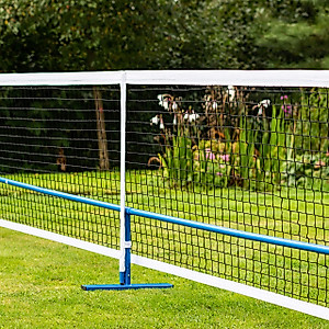 Vermont Procourt Pickleball Net & Post - 100% Portable Freestanding Net | 10ft or 22ft Net (IFP Match Regulation) | Tournament Pickleball Net | Heavy Duty Long-Lasting Net (22ft [Full Court])