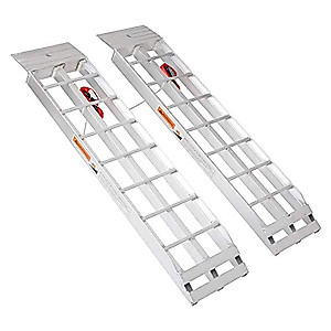 Motorhot 3FT Straight Fixed Dual Runner Shed Ramps 36" L x 8" W Garage Shed Storage for Lawn Mower Golf Cart Dirt Bike Motorcycle Garden Tractor Ramp 1500 lbs Capacity
