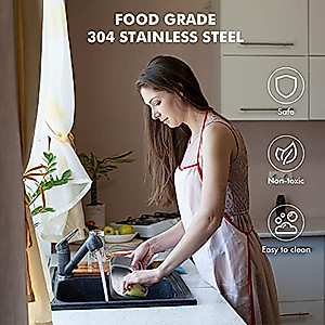 COCOBELA Electric Lunch Box Food Heater, Portable Food Warmer for Car Truck Home Work Adults Food Heating, Leak Proof, 1.5L Removable 304 Stainless Steel Container, 110V/12V/24V