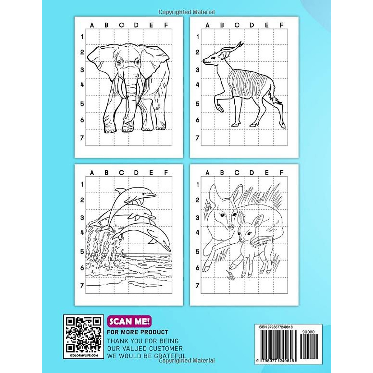 How To Draw Mammals: Step-By-Step Guide Book For Drawing With 30 Easy Pictures Inside | Stress Relief Gifts | Birthday Gifts | Creativity Gifts
