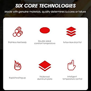 Cabinet Pancake Maker, 50PCS 1800W Commercial Electric Nonstick Waffle Maker Machine, 1.8 In Waffle Makers with 2 Thermostats & 2 Timers Separate Control for Home, Restaurant, Cafe, Bakery, Kitchen