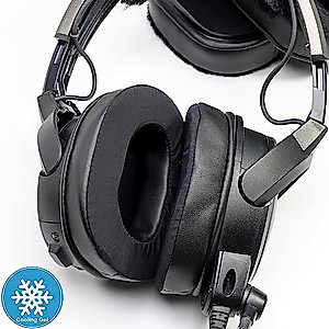 Voarmaks Cooling Gel Refresh Kit Compatible with Bose A20 A10 Aviation Headsets Featuring Cool Gel Material Slow Rebound Memory Foam,3 Durable Mic Foam Cover,Headband Cushion Pads