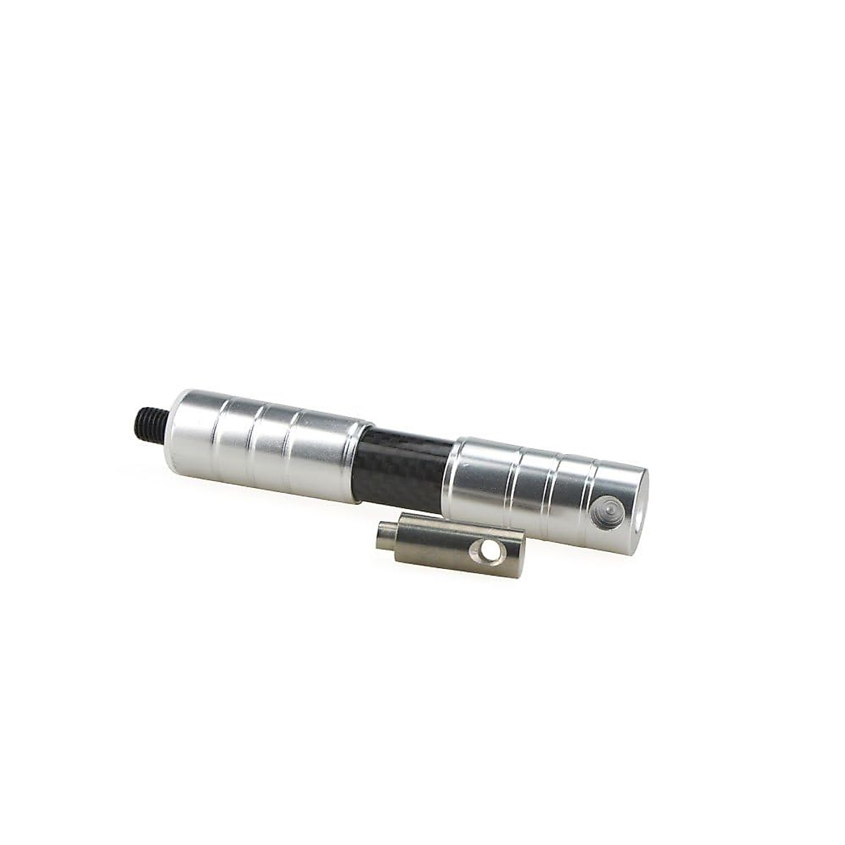 SHARROW Archery Balance Bar Extension Pole Rod 4" 5" 6" Carbon Fiber Bow Stabilizer Weight Recurve Bow and Compound Bow Balance Bar Bow Accessories (4inch)