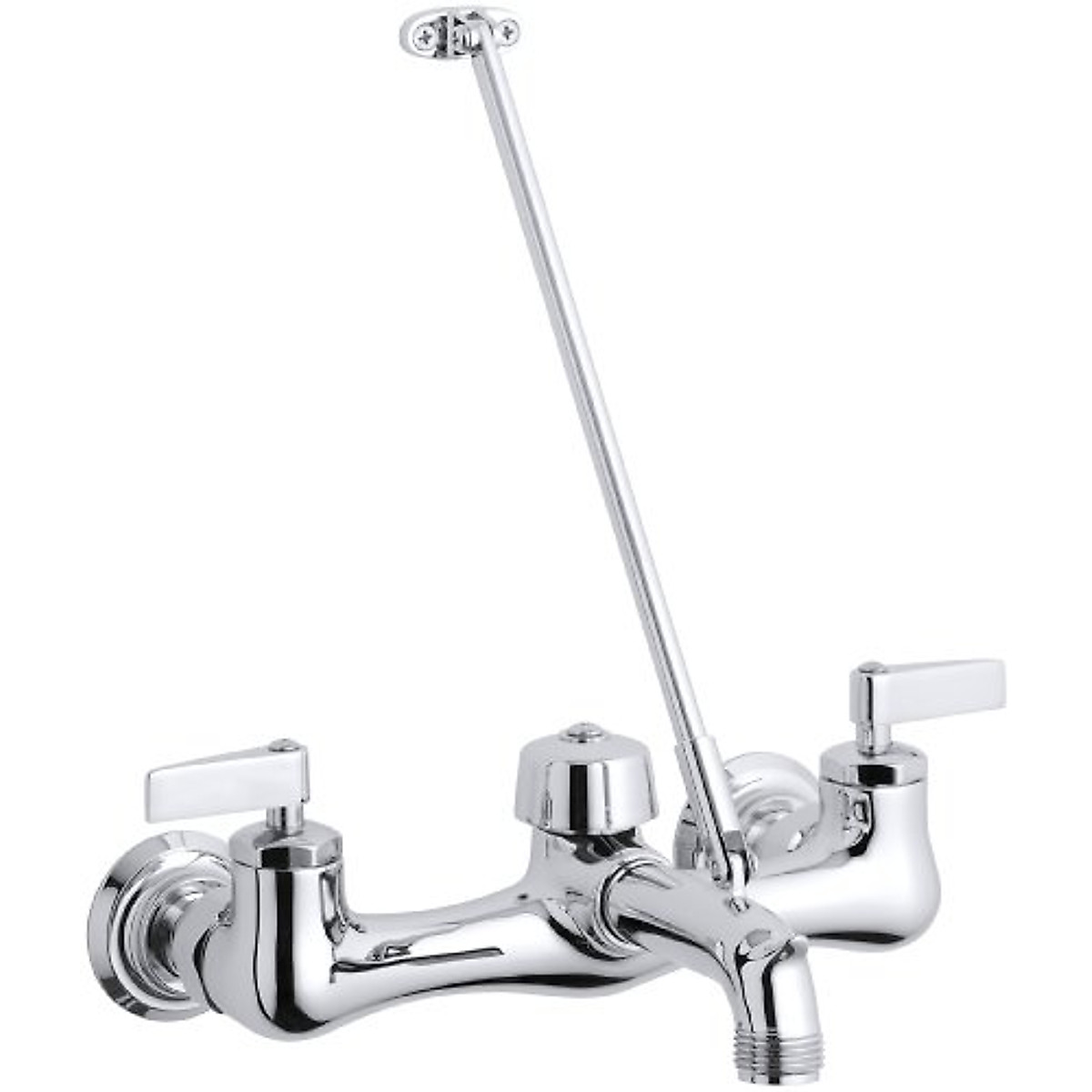 KOHLER K-8907-CP Kinlock Service Sink Faucet, Polished Chrome
