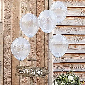 Tissue Paper Confetti 5000 Pieces White Round Confetti 1 inch Paper Circle Confetti Dots for Table Wedding Birthday Party Decoration