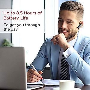 Motorola HK375 Bluetooth Headset - IPX4 Waterproof, True Wireless - Stereo Sound Quality (Renewed)