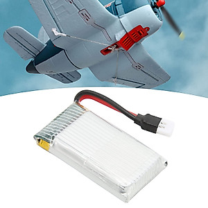 3.7V 400mAh Lithium Battery, 25C RC Battery for WLtoys XK A500 Remote Control Aircraft Spare Parts