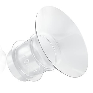 Momcozy Flange Insert 19mm Compatible with S9/S12 Series Wearable Breastpump, Wearable Breast Pump Shield/Flange Insert, Pump S9/S12 Parts Replace (19mm)