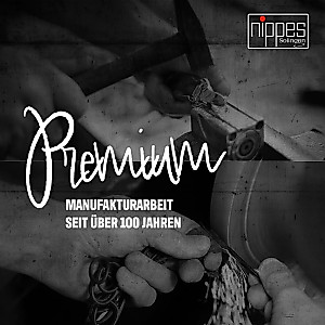 Nippes Solingen Tweezers 37SGP 9 cm for removing fine hairs nickel plated steel