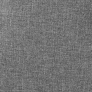 Sweet Home Collection Chair Cushion Memory Foam Pads Tufted Slip Non Skid Rubber Back U-Shaped 17" x 16" Seat Cover, 4 Count (Pack of 1), Grey