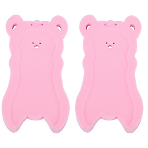 Beavorty Infant Sponge Cushion 2 Pcs Bath Mat Sponge Pp Infant Inflatable Cushion Infant Bath Sponge Pad
