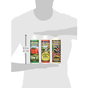 Fox Farm Liquid Nutrient Trio Soil Formula - Big Bloom, Grow Big, Tiger Bloom Pint Size (Pack of 3)