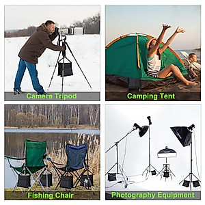 Eurmax USA Photography Sandbags Weight Bags Heavy Duty Saddlebag for Photo Video Equipment,Backdrop Stand, Light Stand,Photo Tripod,Canopy,Pop Up Tent,Umbrella Base,Fishing Chair,Picnic Table 4-Pack