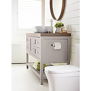 Amerock | Cabinet Knob | Polished Chrome | 1-3/16 inch (30 mm) Length | Monument | 1 Pack | Drawer Knob | Cabinet Hardware