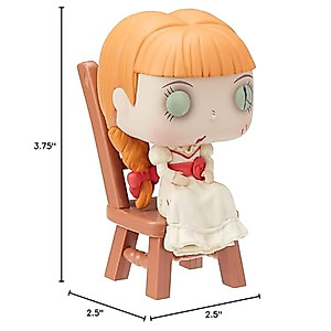 Funko The Conjuring: Annabelle - Annabelle in Chair Pop! Vinyl Figure (Bundled with Compatible Box Protector Case), Multicolor, 3.75 inches